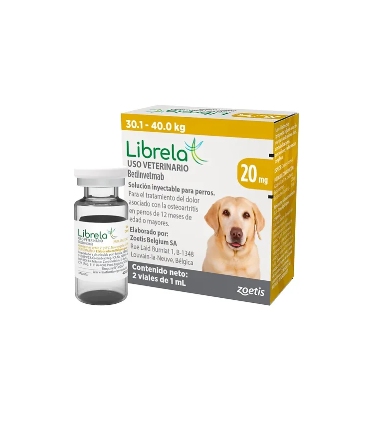 Librela Solucion Inyectable 20 mg