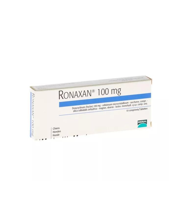 Ronaxan 100 mg - 10 Comprimidos